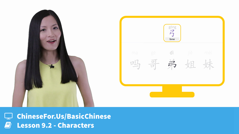 Chinese Characters For Siblings: Gege, Jiejie, Didi and Meimei